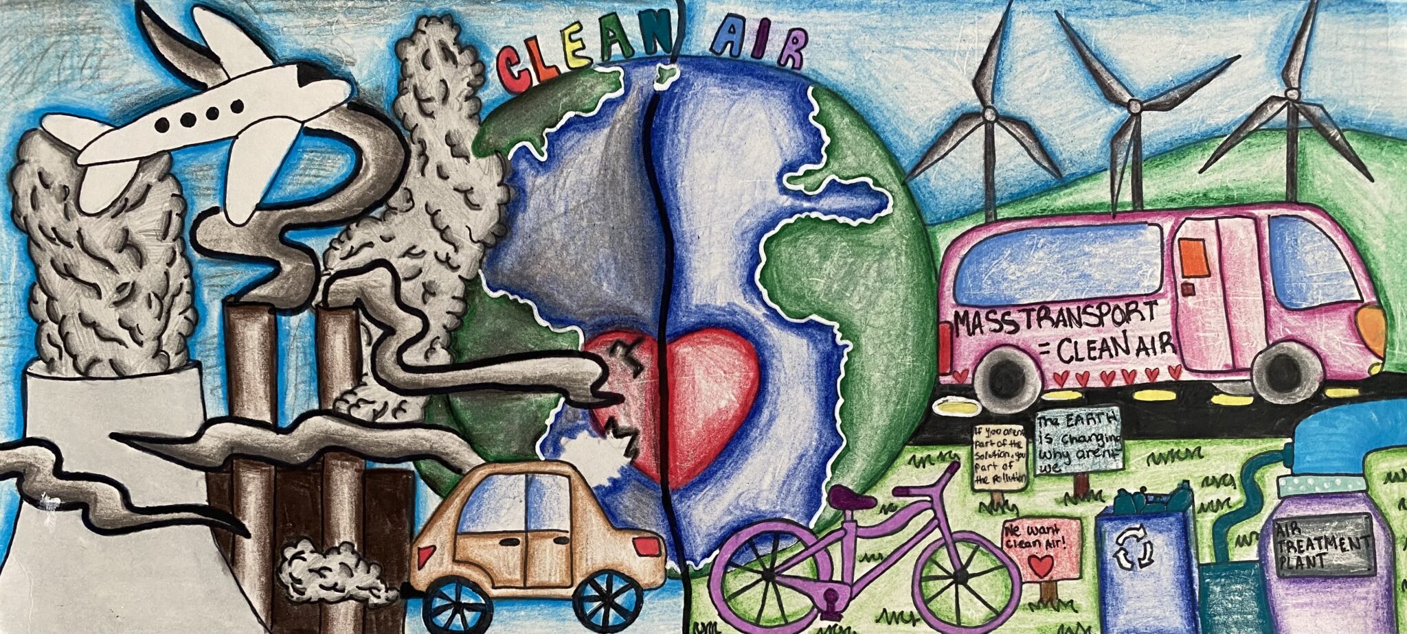 2021 “Keep Our Air Clean” Student Art Contest Winners Share Their Story ...