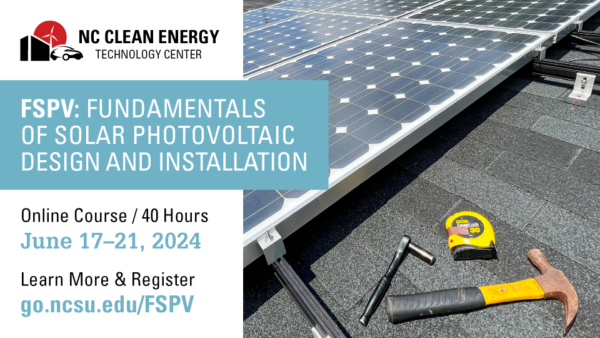 Training | NC Clean Energy Technology Center