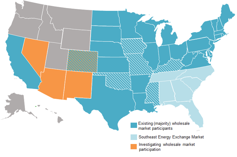 The Expanding Influence of Wholesale Electricity Markets in the United ...